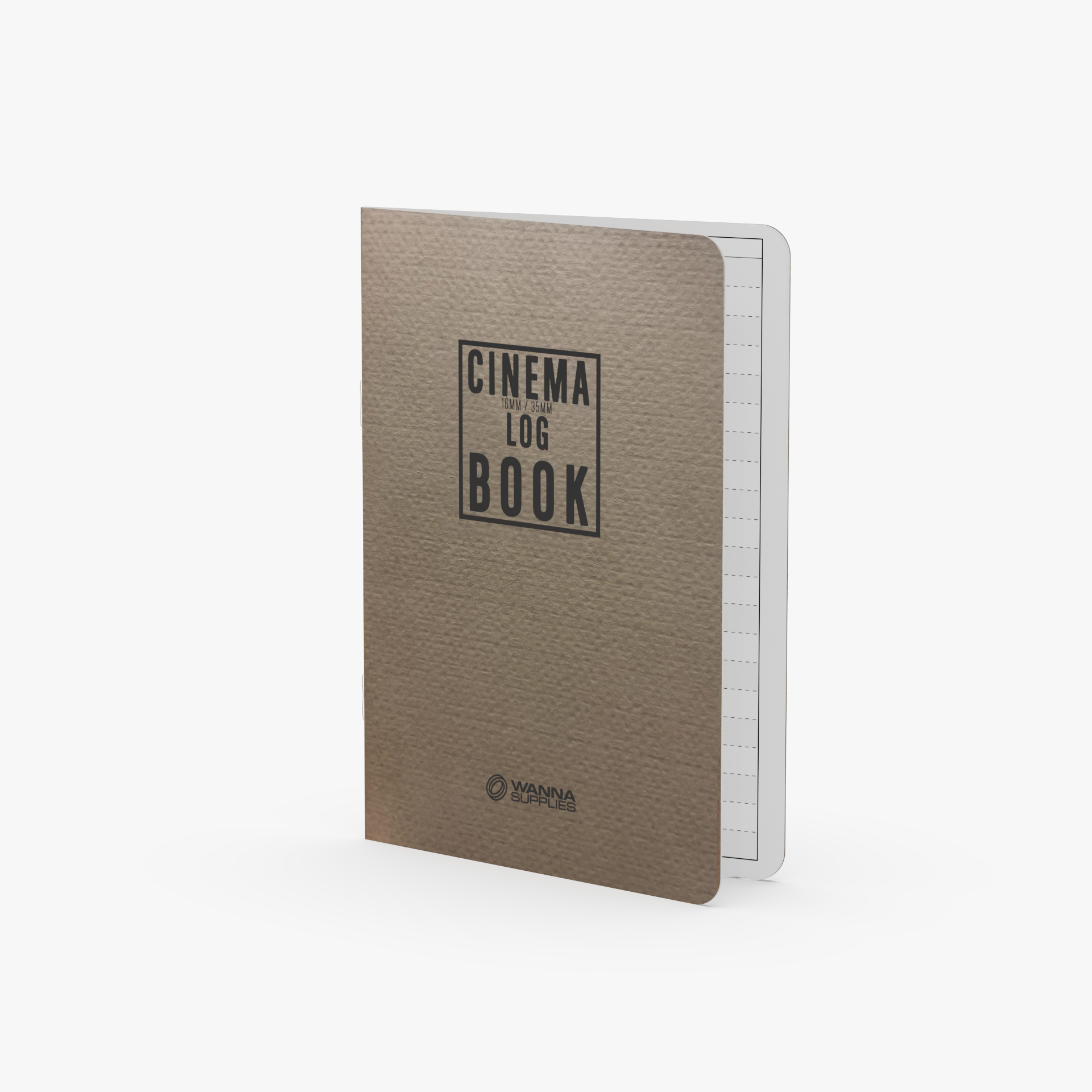 Cinema log book | Analog cinema cameras notebook – Wanna Supplies